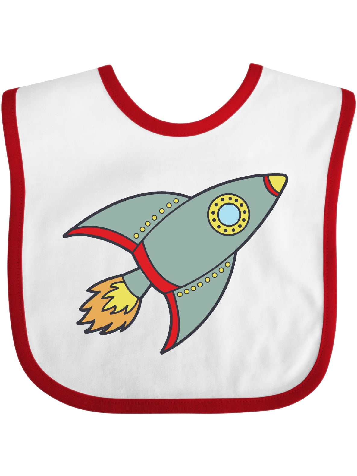 Inktastic Rocket Boys or Girls Baby Bib - Walmart.com