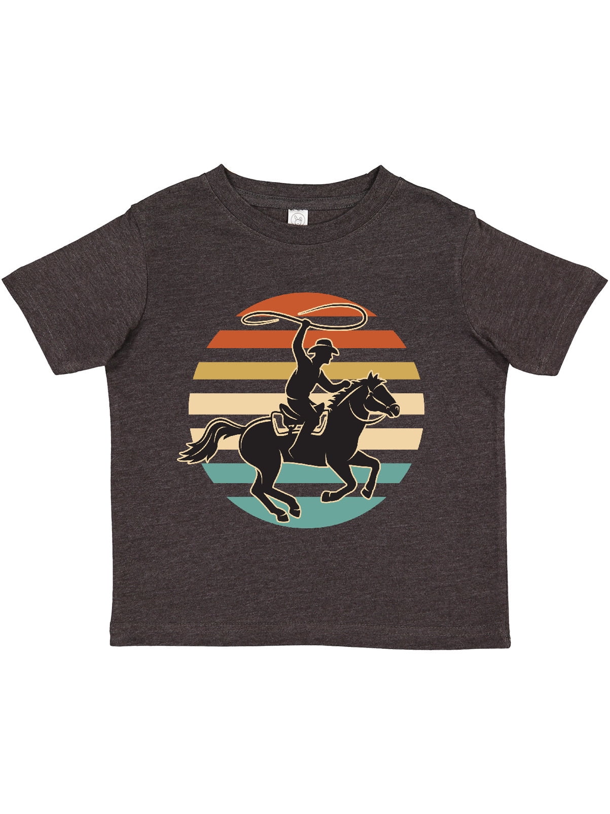 Inktastic Rodeo Team Roping Cowboy Boys or Girls Toddler T-Shirt ...