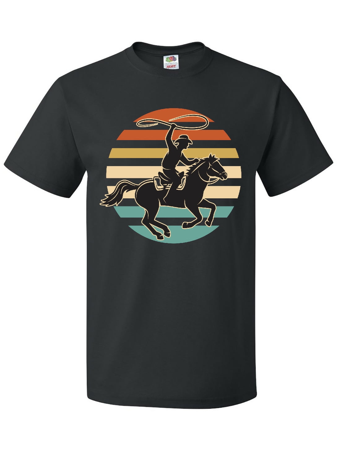 Inktastic Rodeo Team Roping Cowboy T-Shirt - Walmart.com