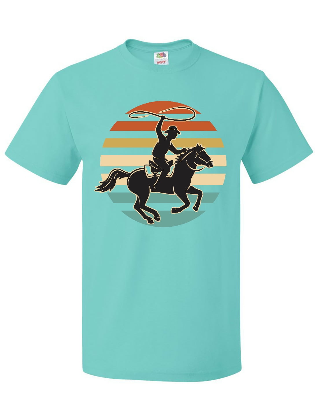 Inktastic Rodeo Team Roping Cowboy T-Shirt - Walmart.com