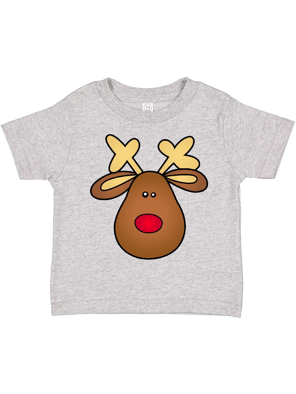 Inktastic Rudolph the Red Nose Reindeer Boys or Girls Toddler T-Shirt ...