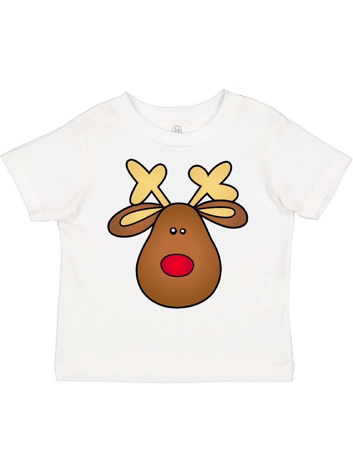 Inktastic Rudolph the Red Nose Reindeer Gift Toddler Boy or Toddler ...
