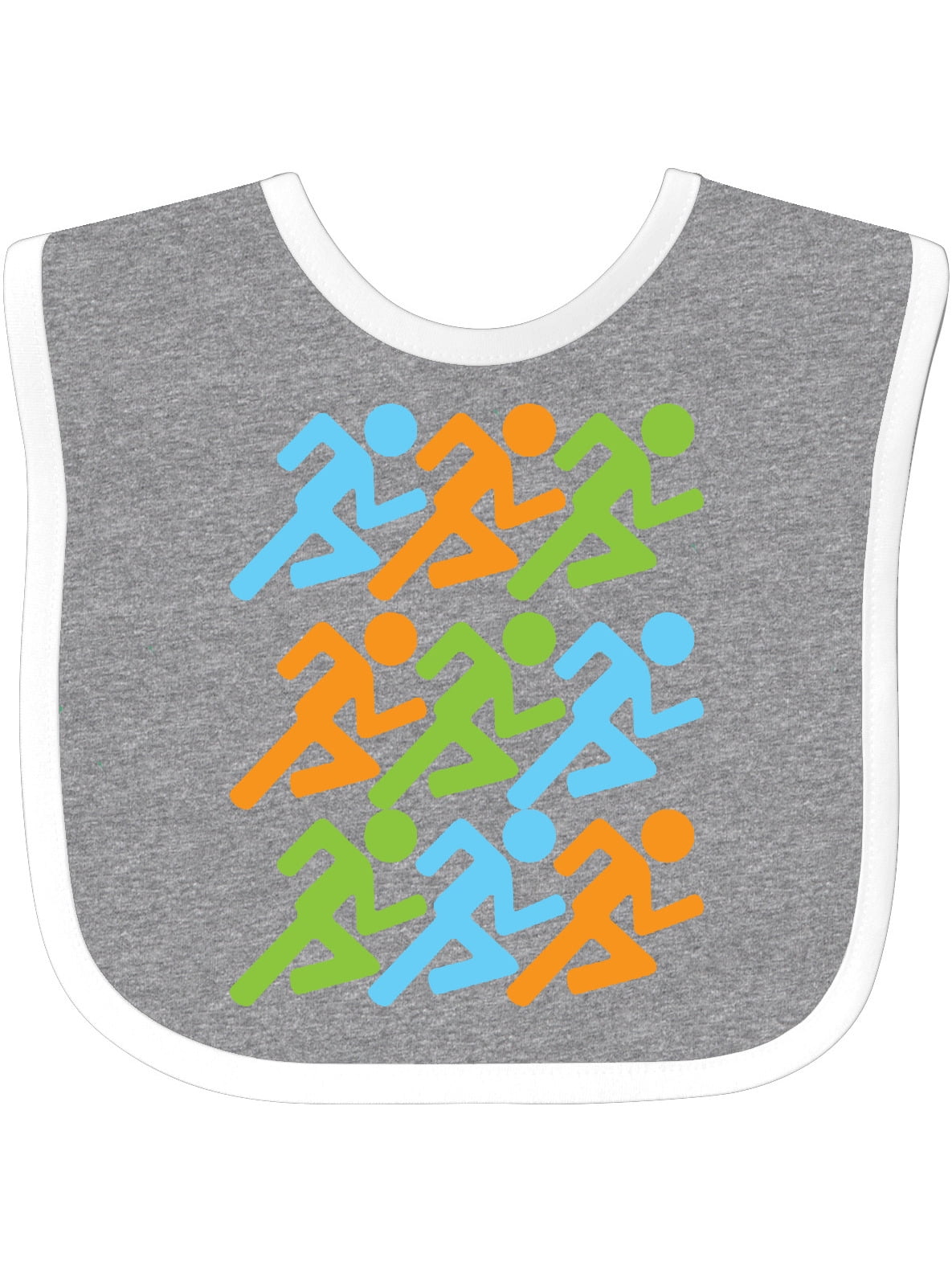 Inktastic Running Marathon Race Runner Boys or Girls Baby Bib - Walmart.com