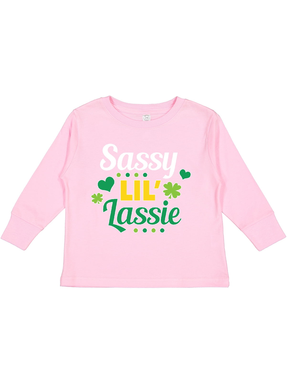Inktastic Saint Patrick's Day Sassy Lil' Lassie with Shamrocks Boys or ...