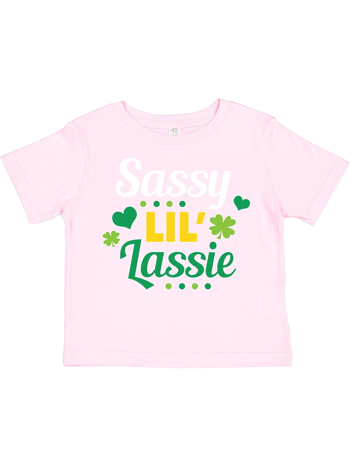 Inktastic Saint Patrick's Day Sassy Lil' Lassie with Shamrocks Boys or ...