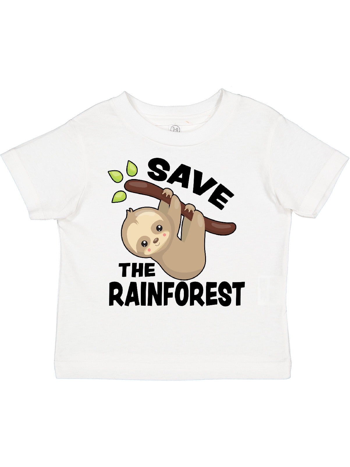 Inktastic Save the Rainforest with Cute Baby Sloth Boys or Girls ...