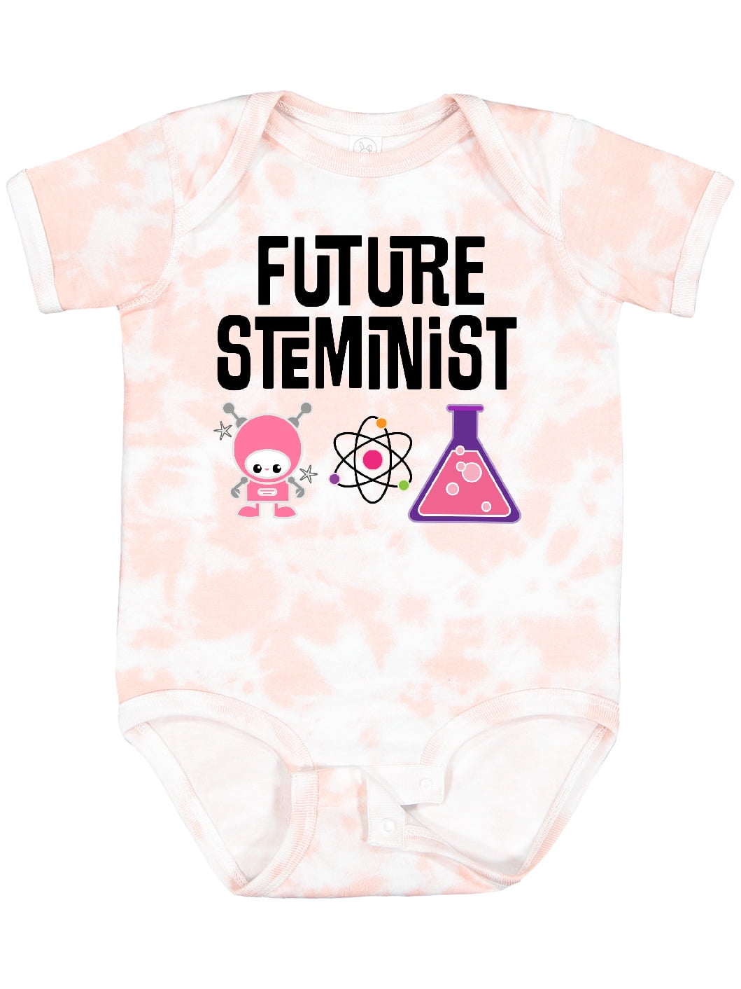 Inktastic Science Future Steminist Scientist for Girls Girls Baby ...