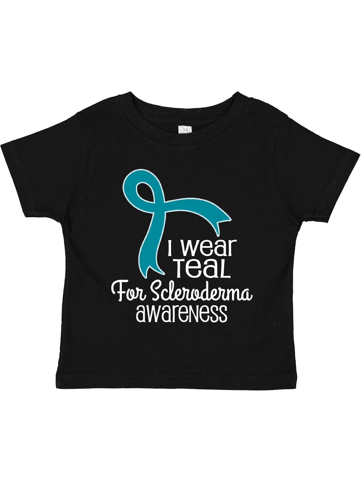 Inktastic Scleroderma Teal Ribbon Awareness Boys or Girls Toddler T ...