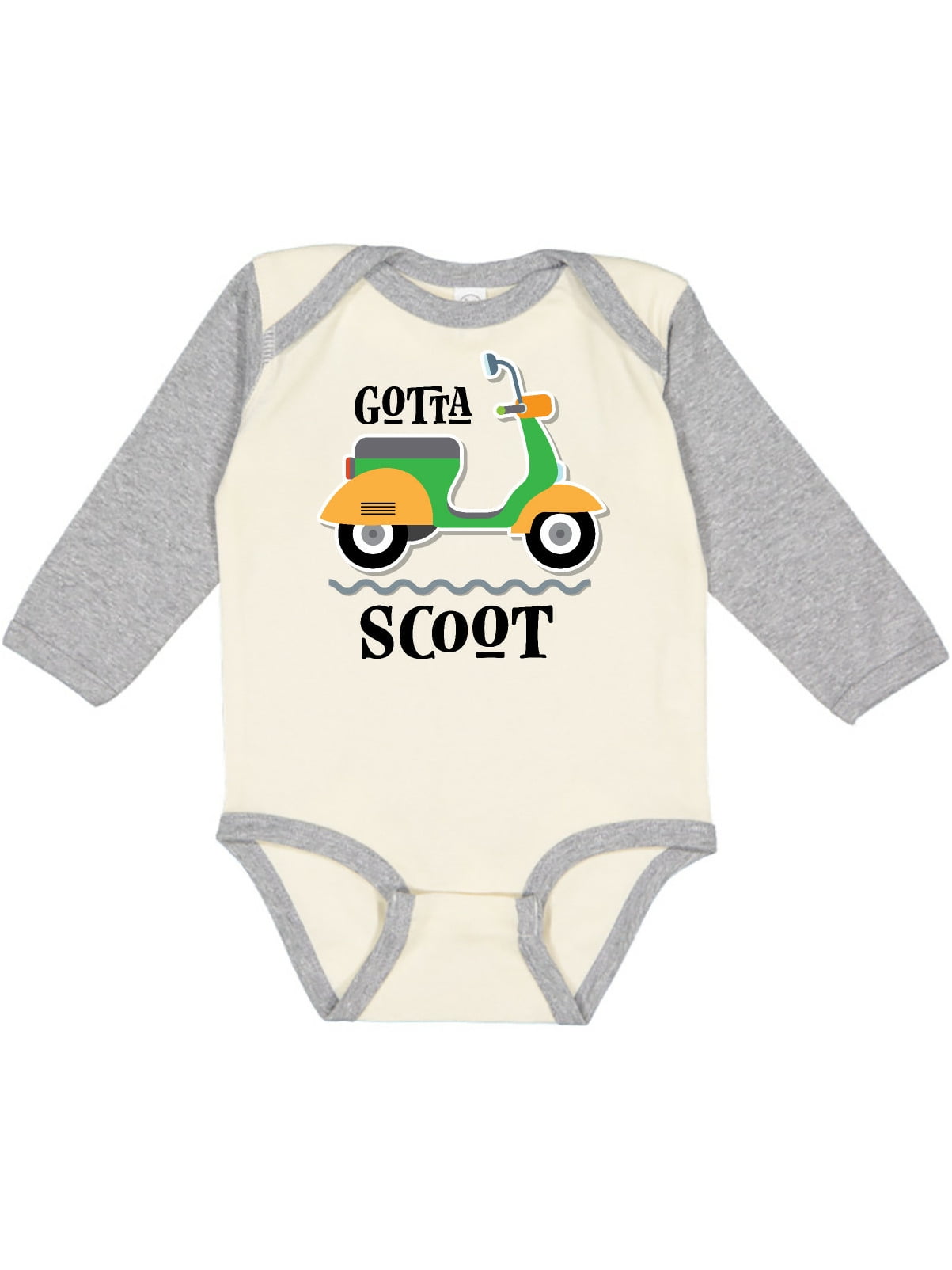 Inktastic Scooter Bike Gotta Scoot Boys or Girls Long Sleeve Baby ...