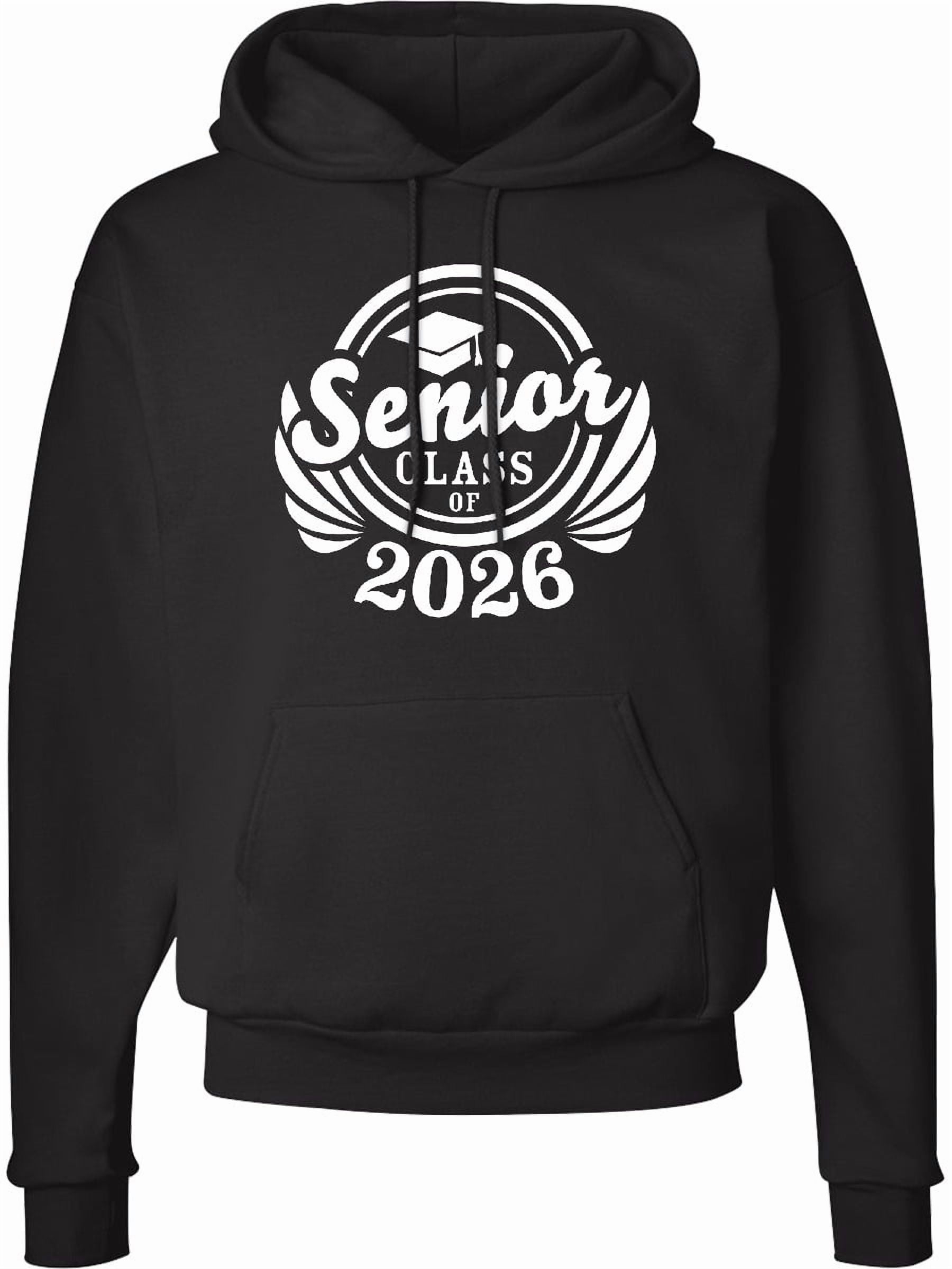 Inktastic Senior Class of 2026 in White with Graduation Cap Adult ...