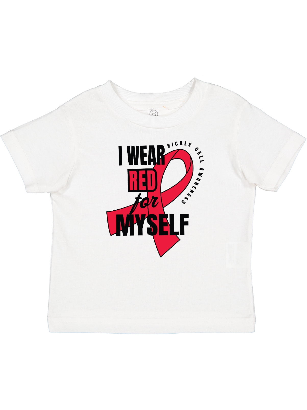 Inktastic Sickle Cell Awareness I Wear Red For Myself Boys or Girls ...