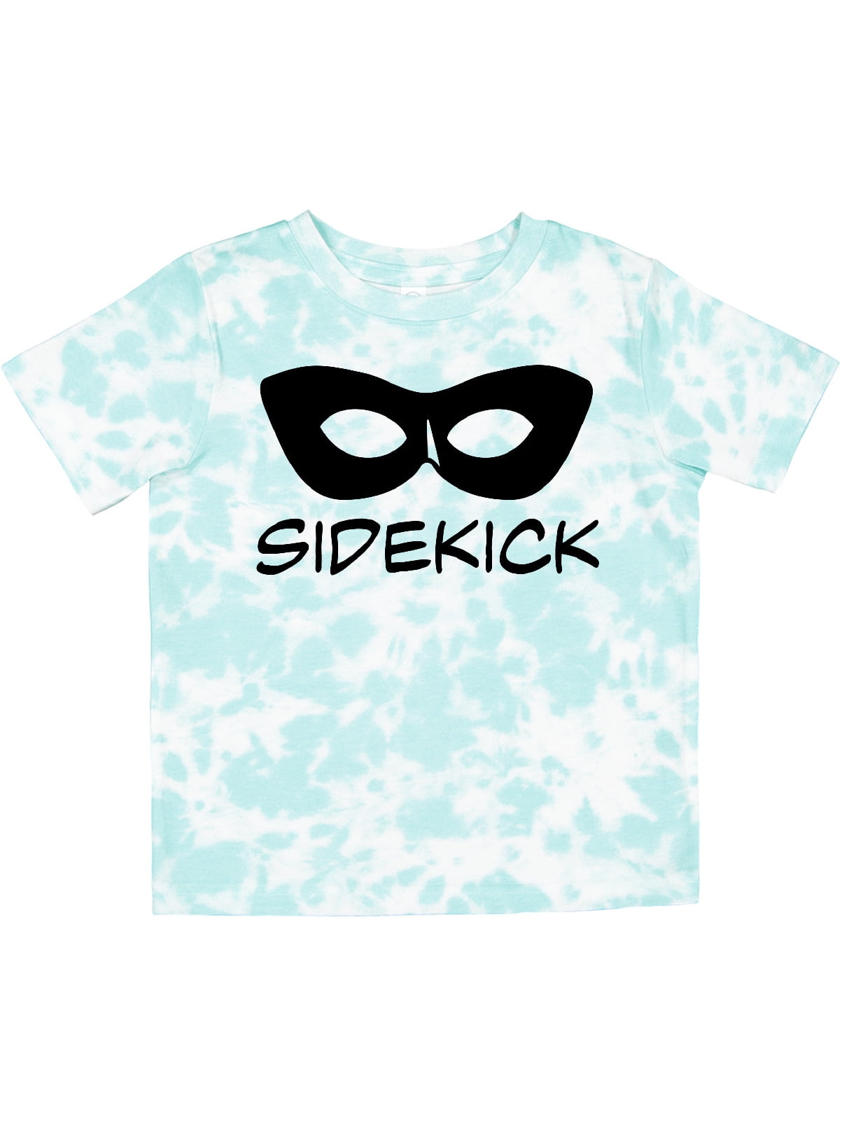 Inktastic Sidekick Kids Superhero Mask Boys or Girls Toddler T-Shirt ...