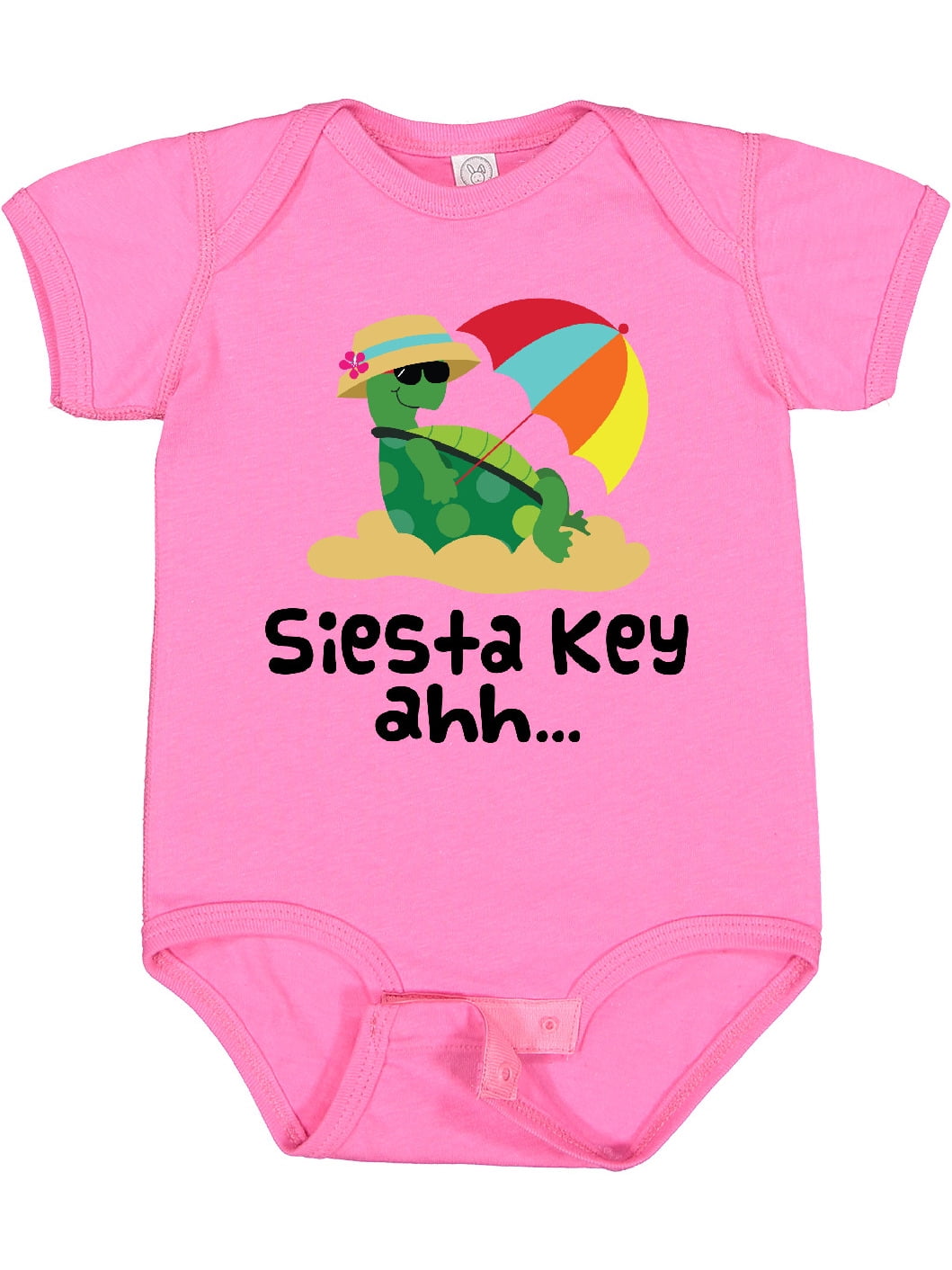 Inktastic Siesta Key Florida Summer Vacation Girls Baby Bodysuit ...