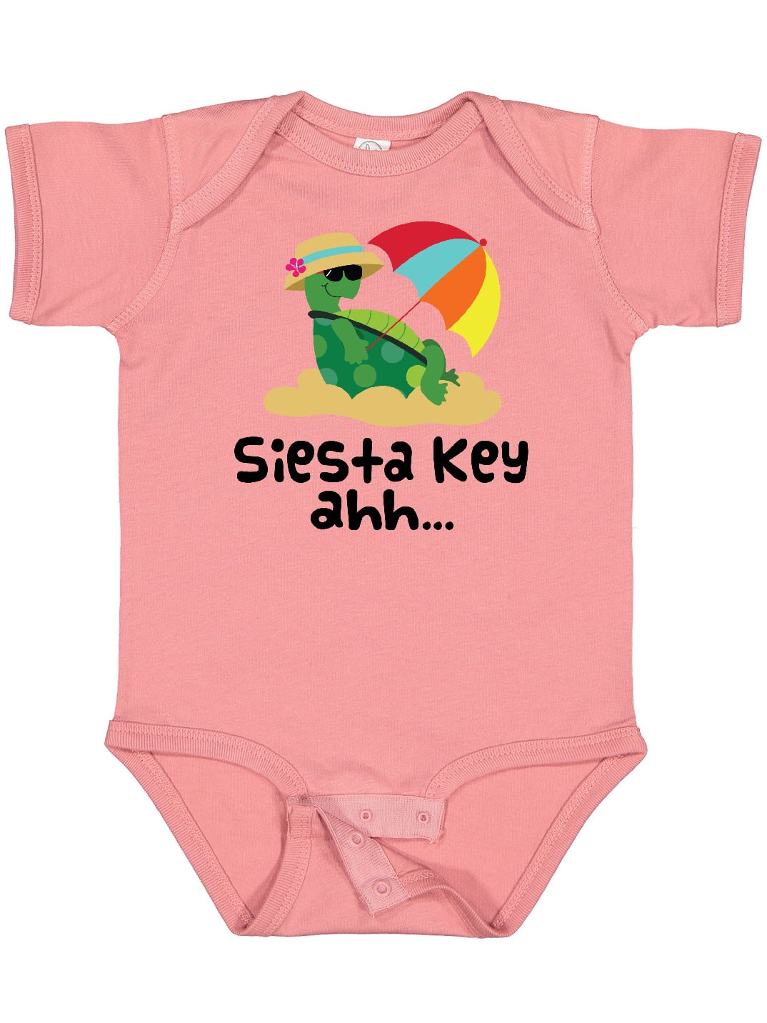 Inktastic Siesta Key Florida Summer Vacation Girls Baby Bodysuit ...