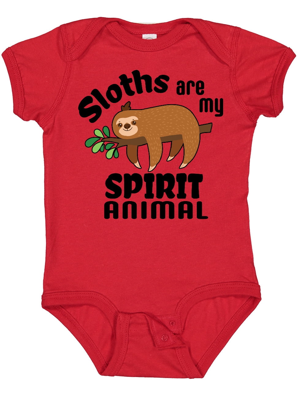 Inktastic Sloths Are My Spirit Animal with Cute Sloth Illustration Boys ...