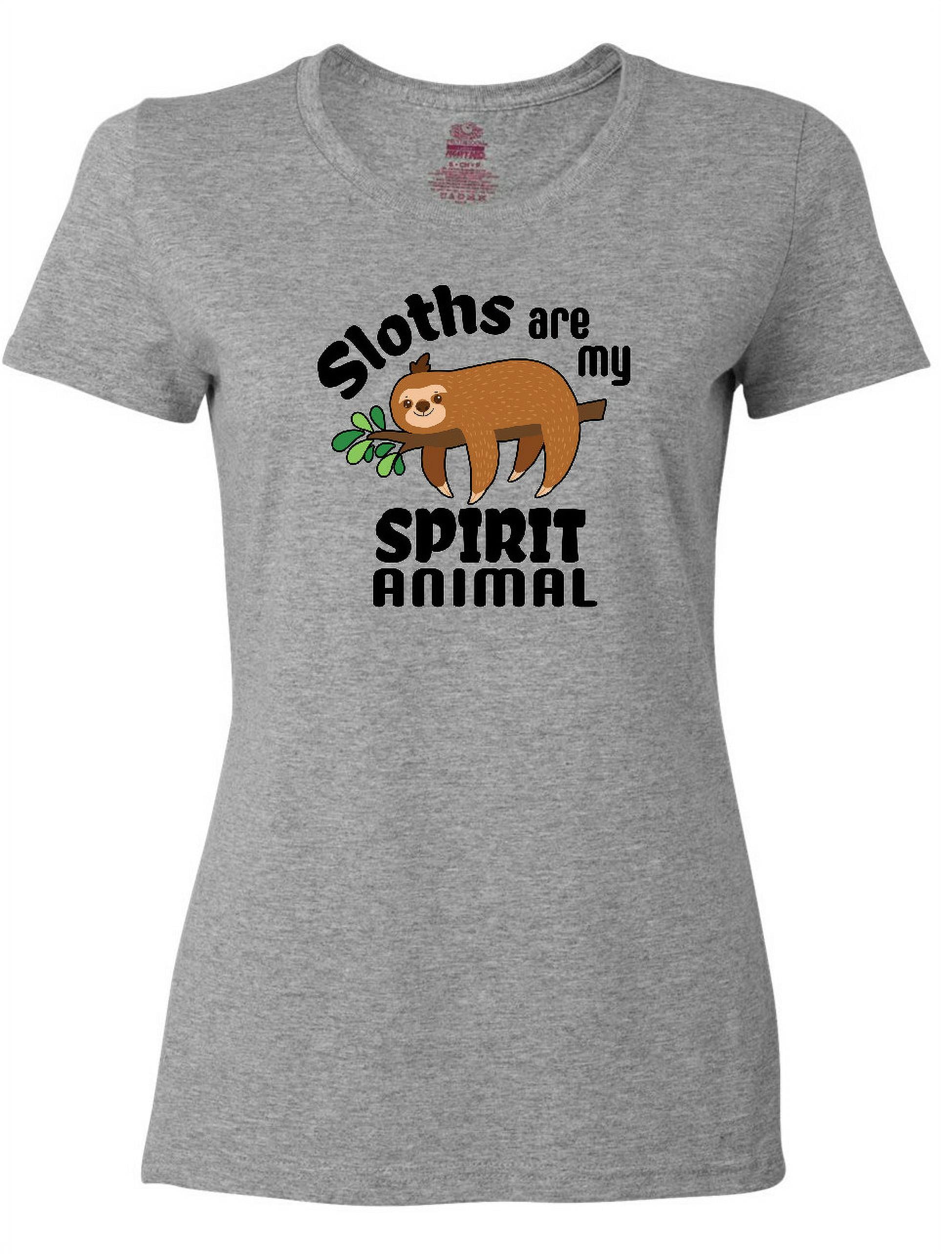 Inktastic Sloths Are My Spirit Animal with Cute Sloth Illustration ...