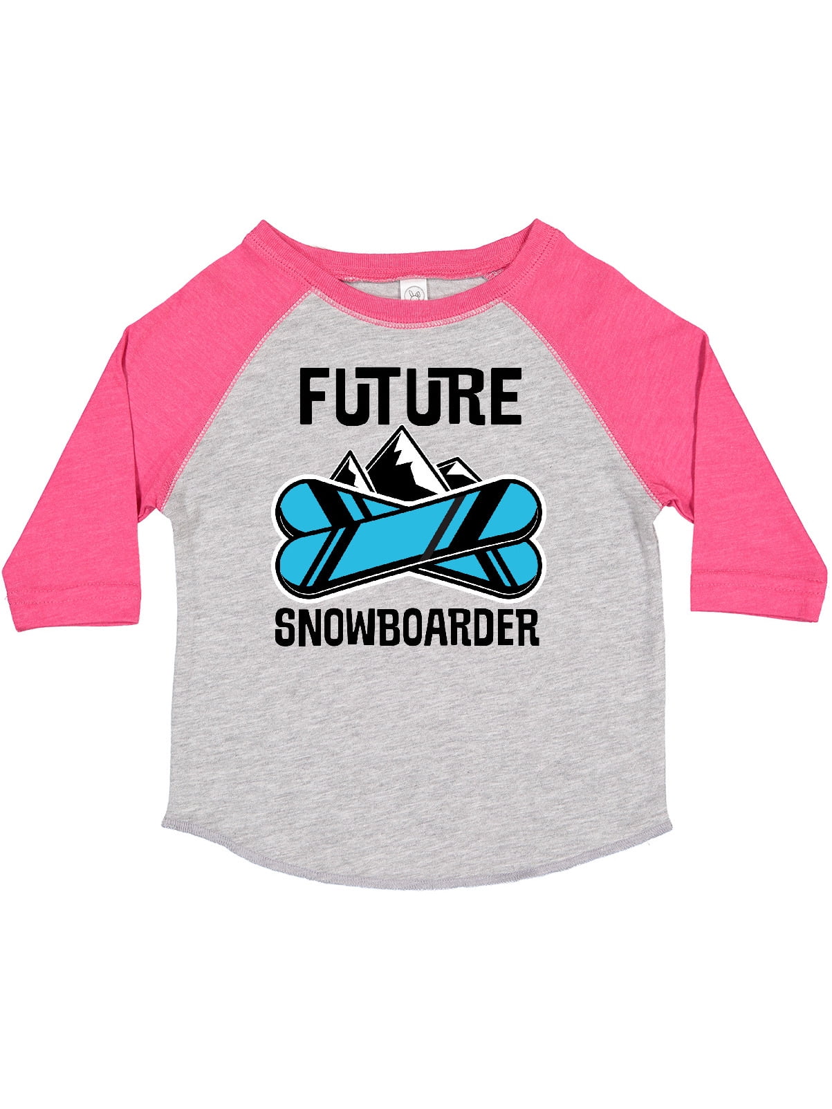 Inktastic Snowboarding Future Snowboarder Boys or Girls Toddler T-Shirt ...