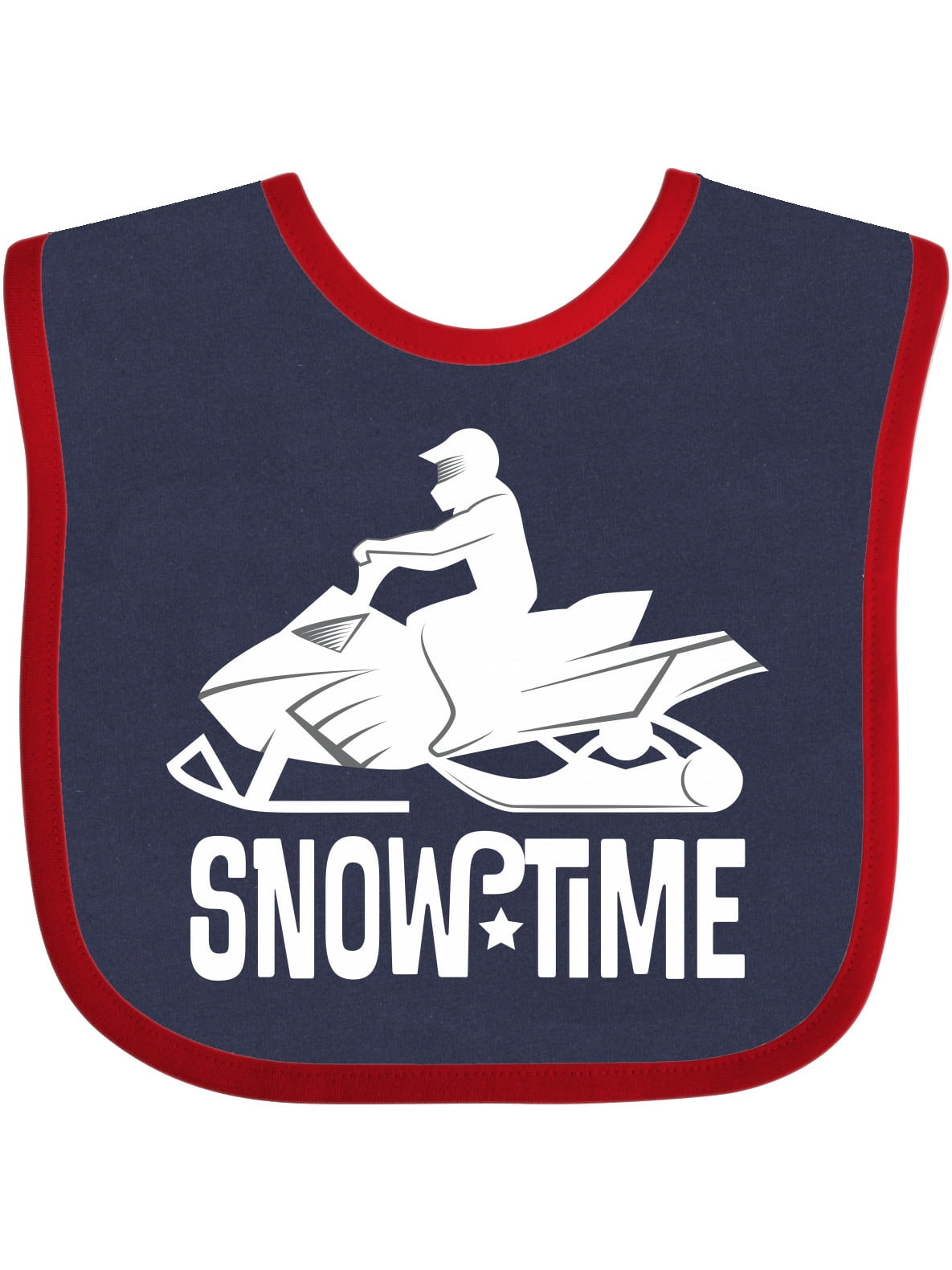 Inktastic Snowmobile Rider Snowmobiling Boys Baby Bib - Walmart.com