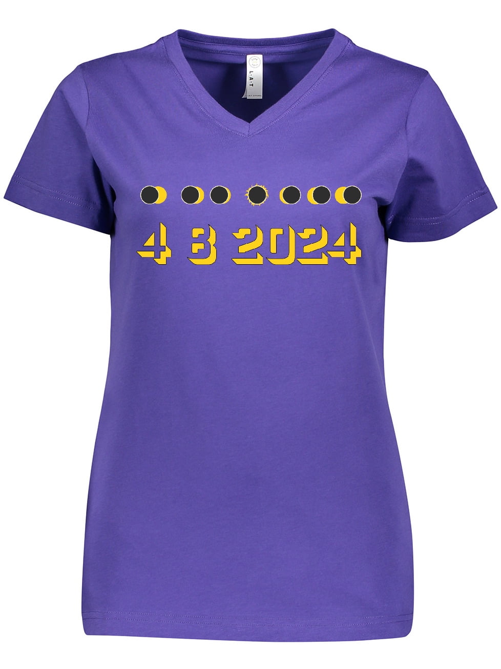 Inktastic Solar Eclipse 4-8-2024 Women's V-Neck T-Shirt - Walmart.com Inktastic Solar Eclipse 4-8-2024 Women's V-Neck T-Shirt - Walmart.com