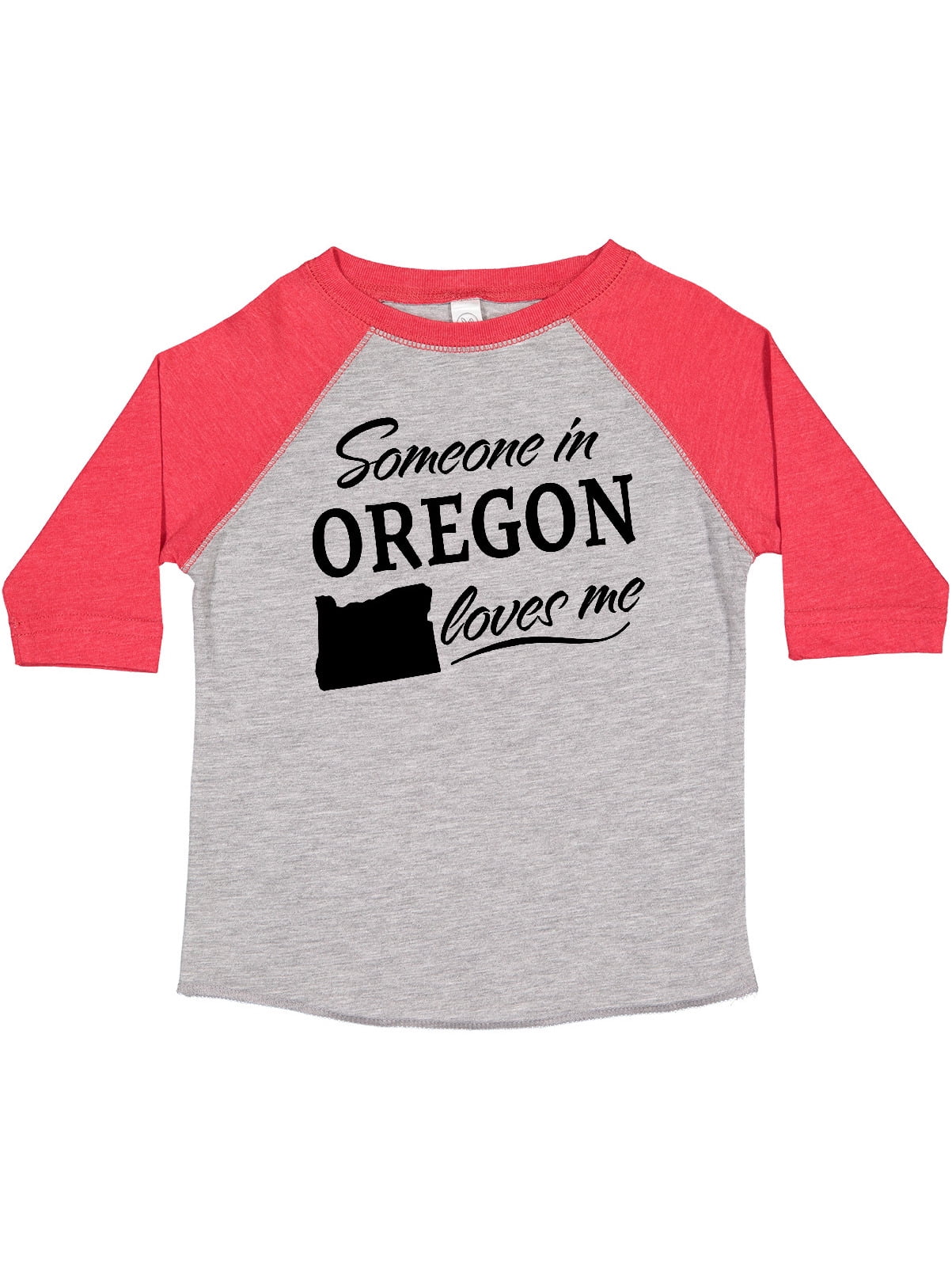 Inktastic Someone in Oregon Loves Me Boys or Girls Toddler T-Shirt ...