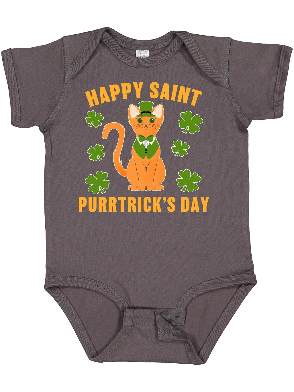 Inktastic St. Patrick's Day Happy Saint Purrtrick's Day Boys or Girls ...
