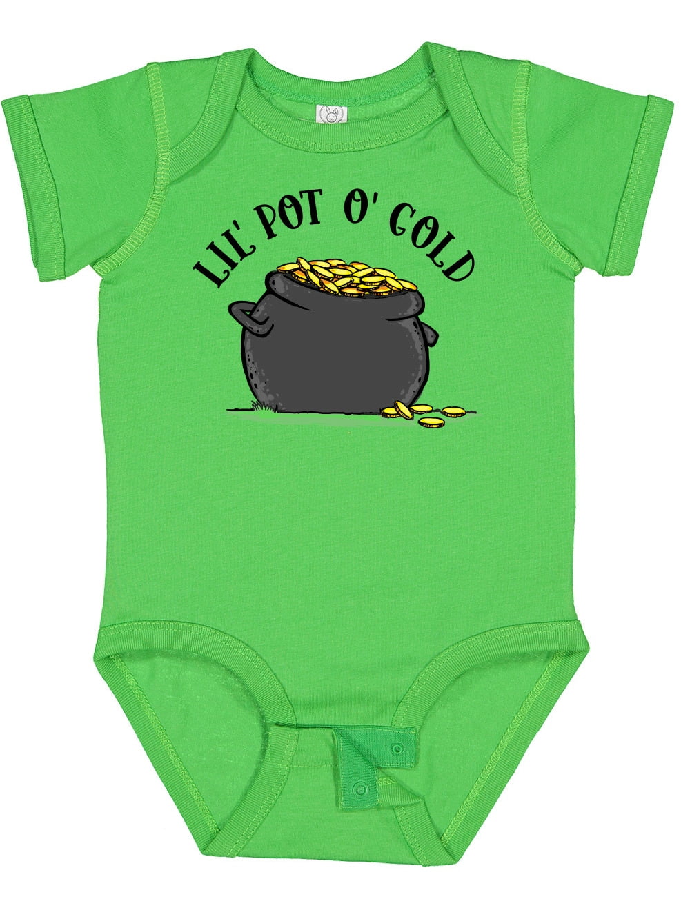 Inktastic St. Patrick's Day Lil' Pot of Gold Boys or Girls Baby ...