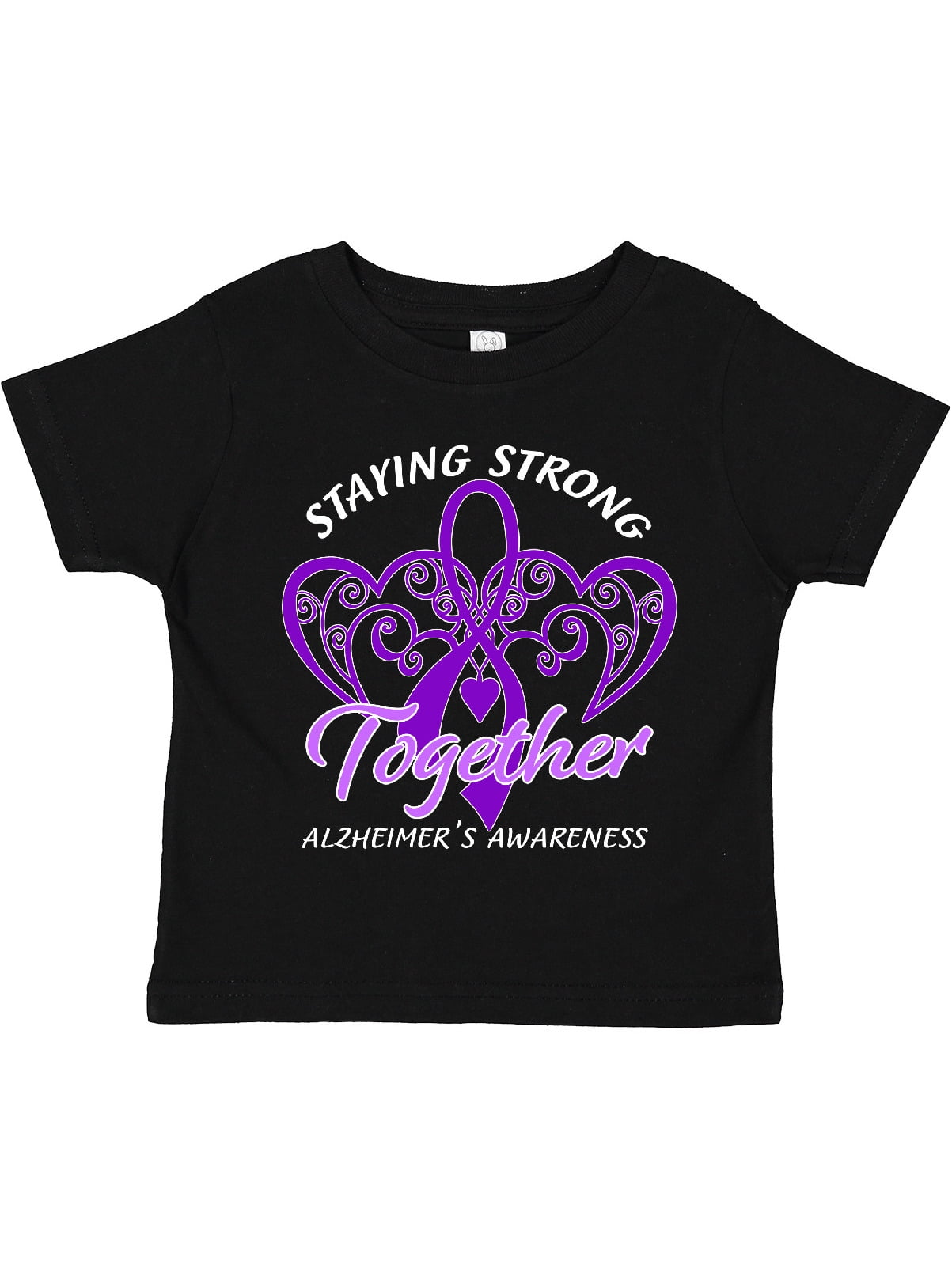 Inktastic Staying Strong Together Alzheimer's Awareness Purple Ribbon ...