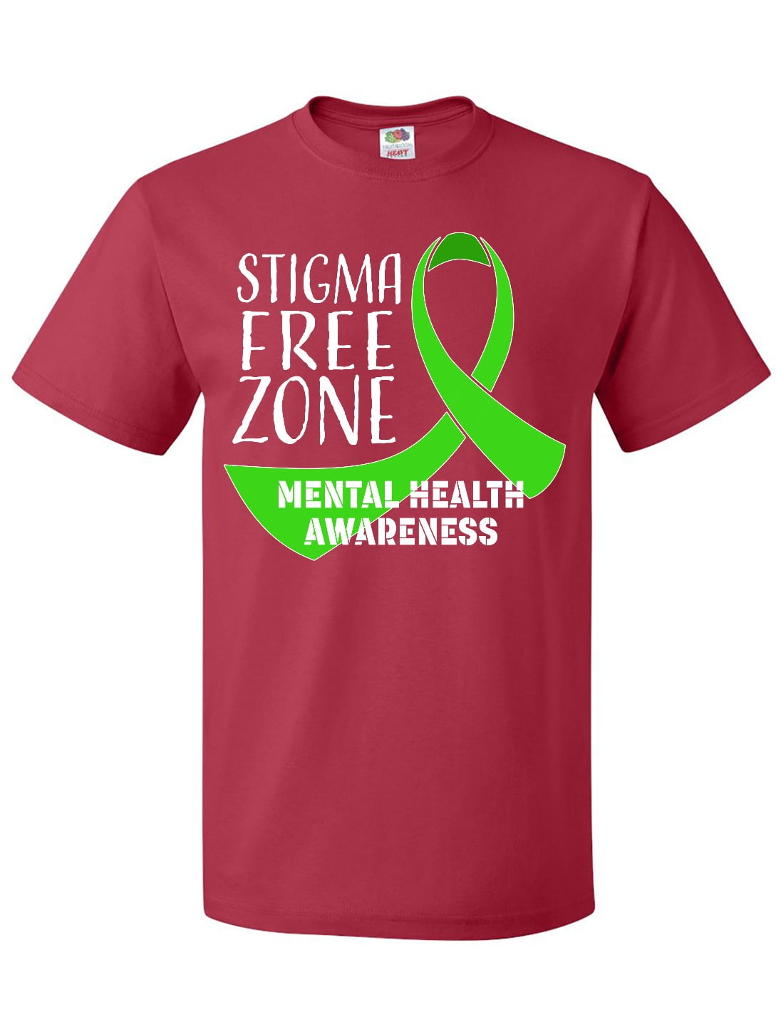 Inktastic Stigma Free Zone Mental Health Awareness T-Shirt - Walmart.com
