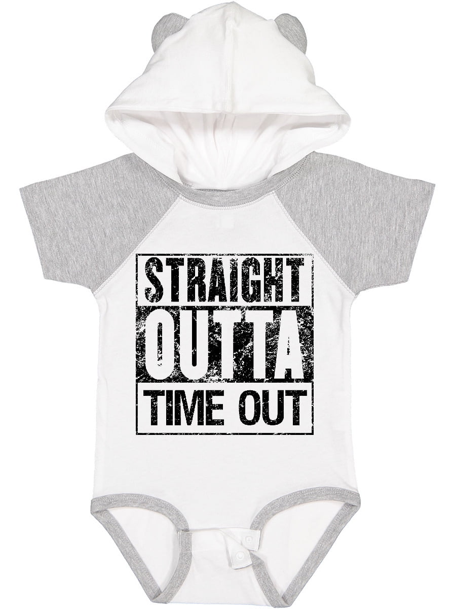 Inktastic Straight Outta Time out Boys or Girls Baby Bodysuit - Walmart.com