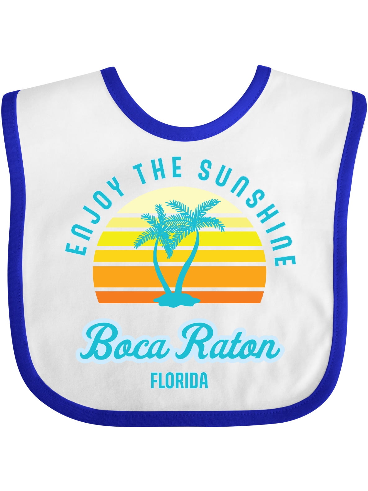 Inktastic Summer Enjoy the Sunshine Boca Raton Florida in Blue Boys or ...