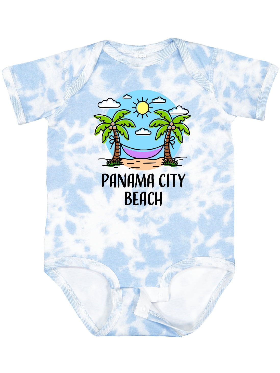 Inktastic Summer Vacation in Panama City Beach Boys or Girls Baby ...