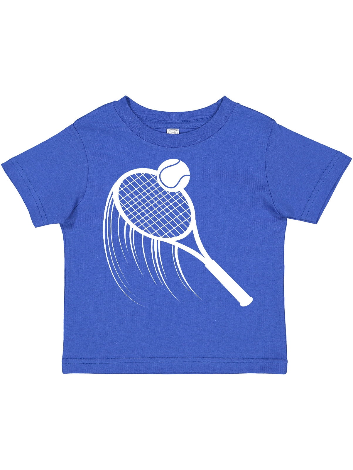 Inktastic Swinging Tennis Racket Boys or Girls Toddler T-Shirt ...