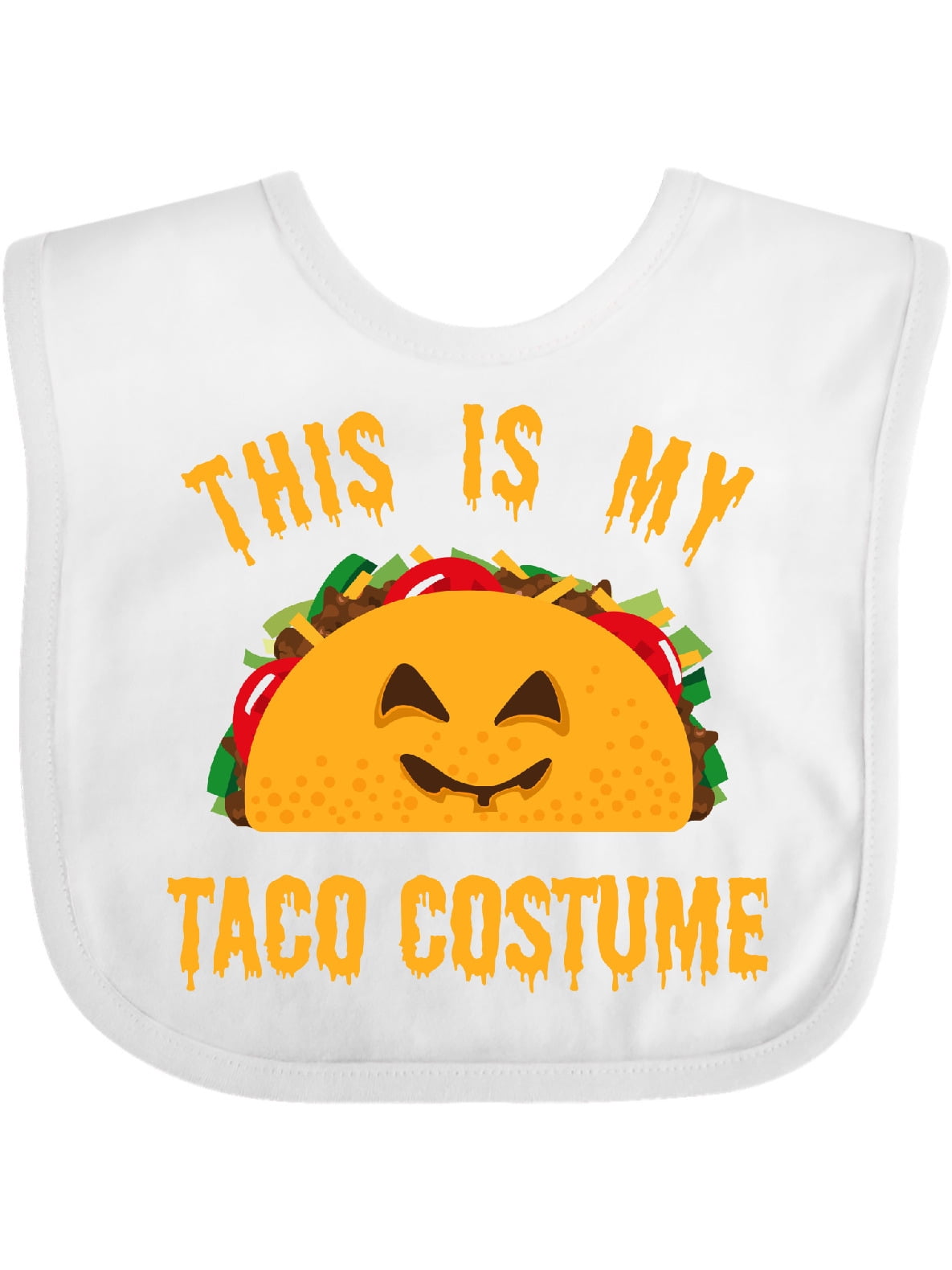 Inktastic Taco Costume Boys or Girls Baby Bib - Walmart.com