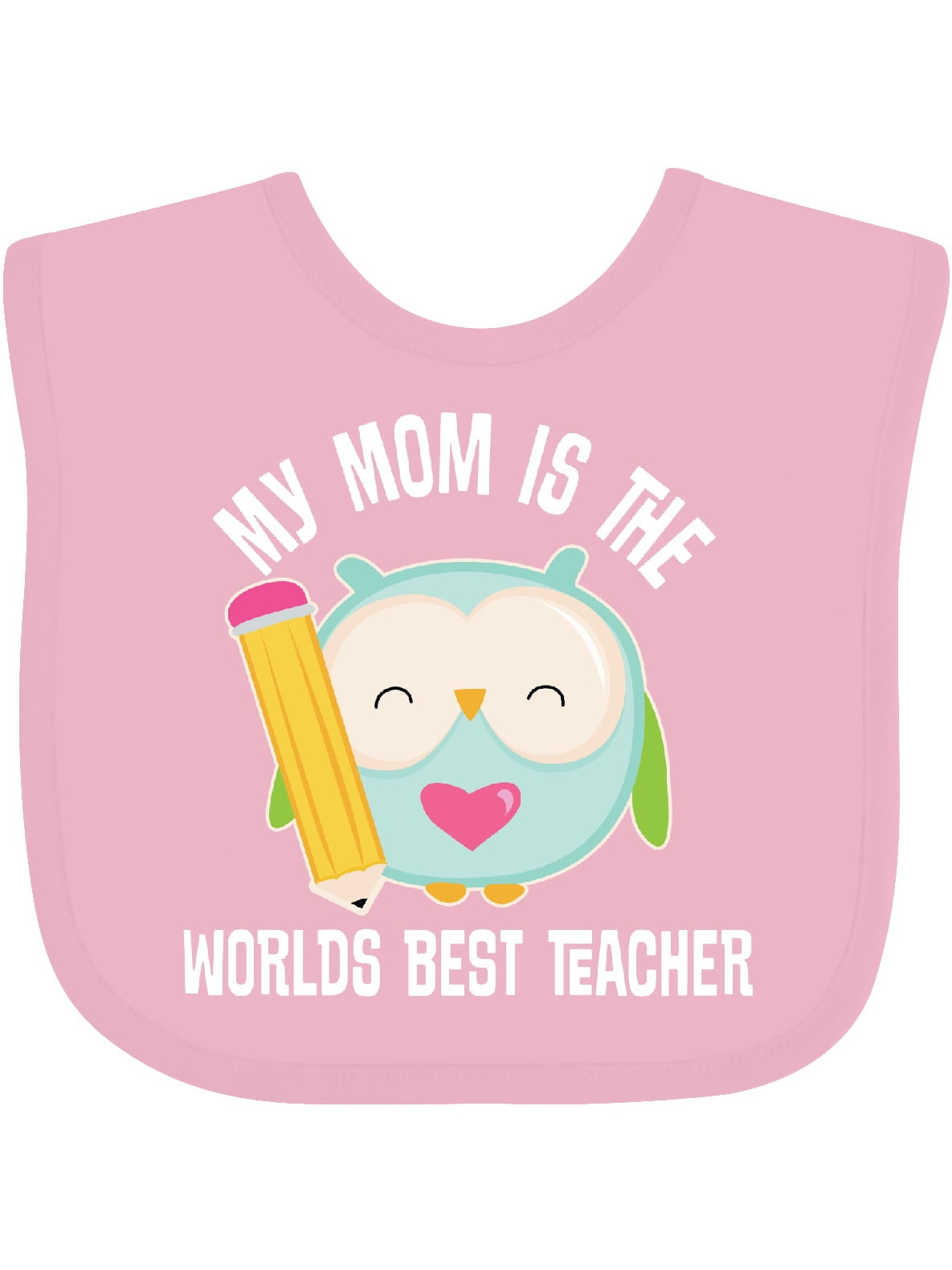 Inktastic Teacher Mom Cute School Boys or Girls Baby Bib - Walmart.com