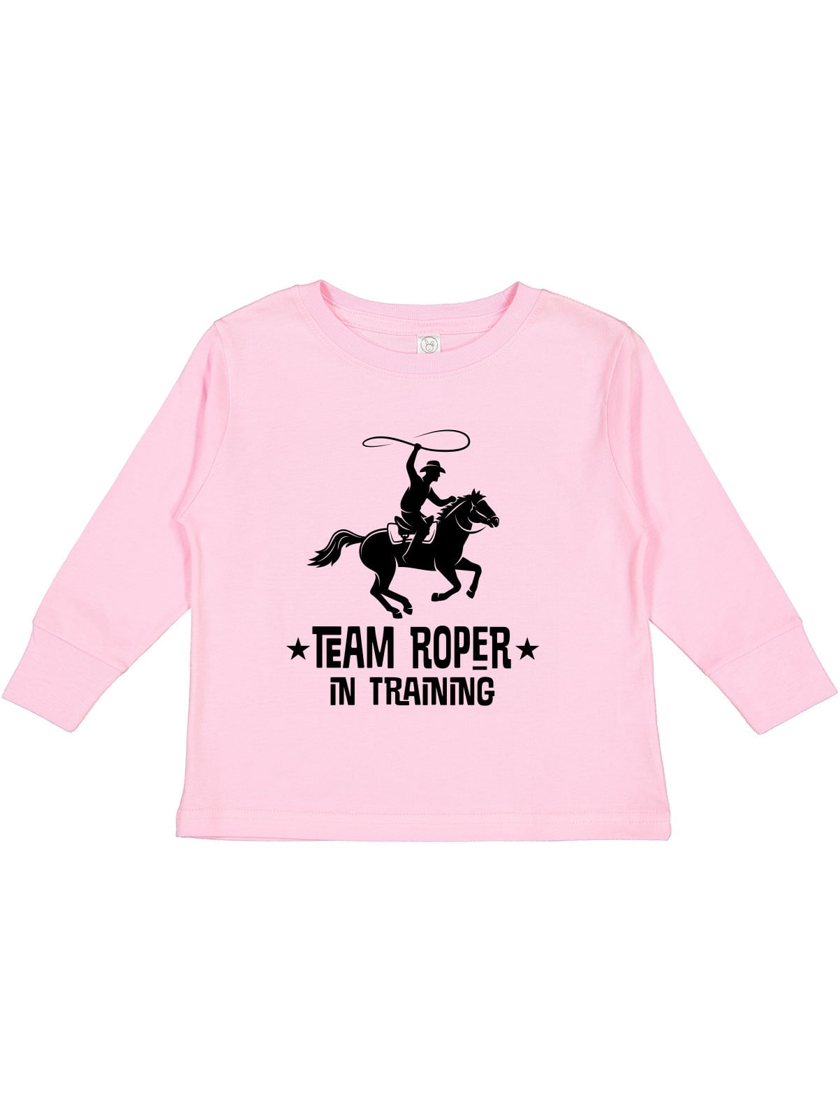 Inktastic Team Roper in Training Cowboy Boys or Girls Long Sleeve ...