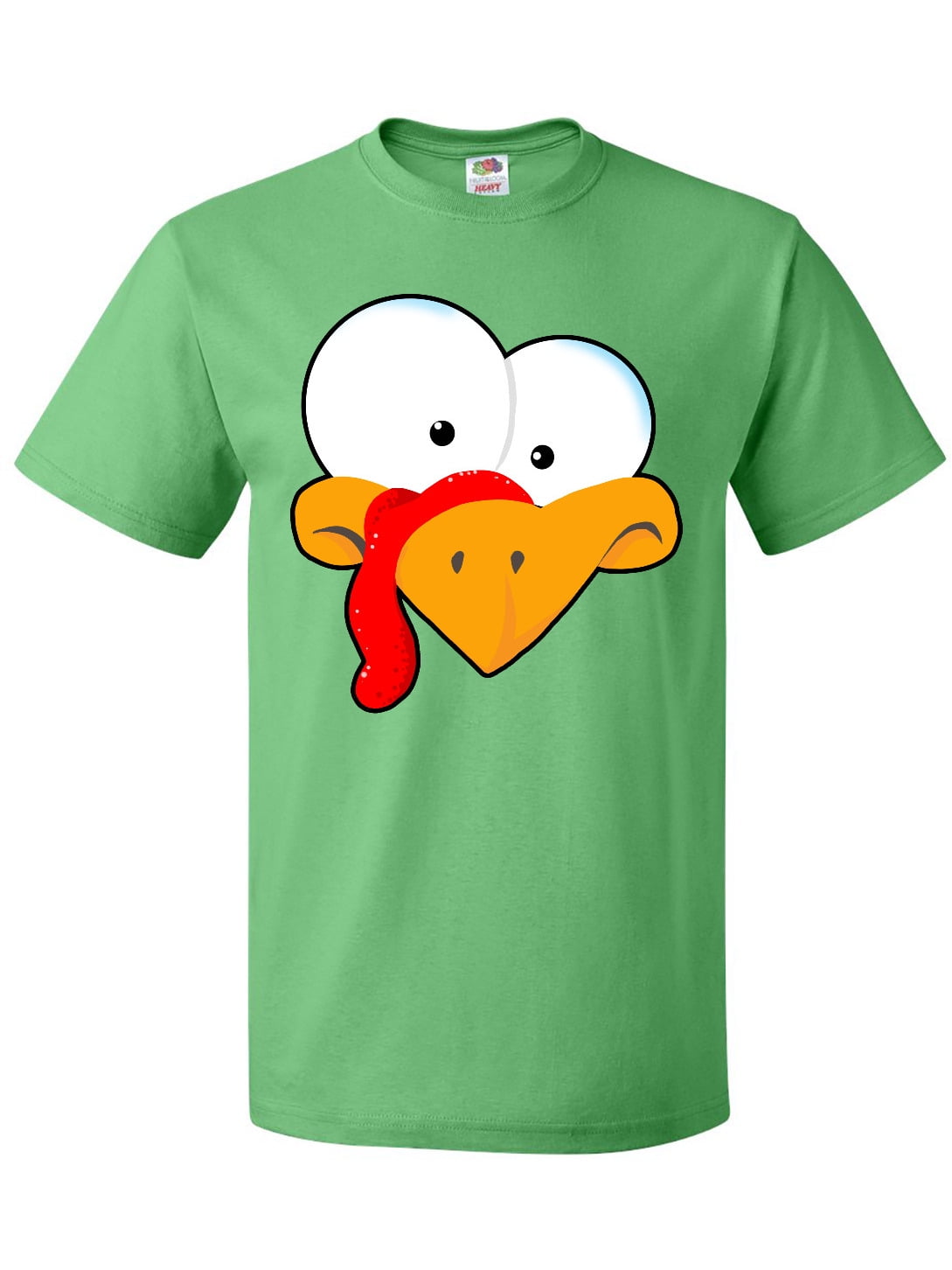 Inktastic Thanksgiving Goofball Turkey Face T-Shirt - Walmart.com