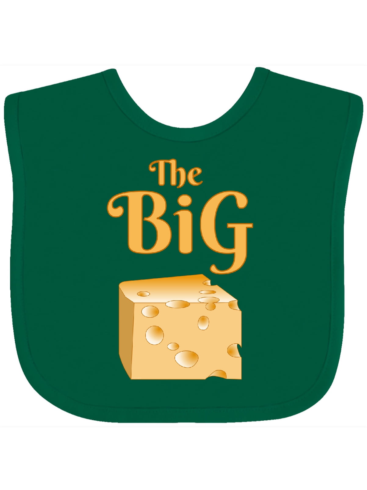 Inktastic The Big Cheese Boys Baby Bib - Walmart.com