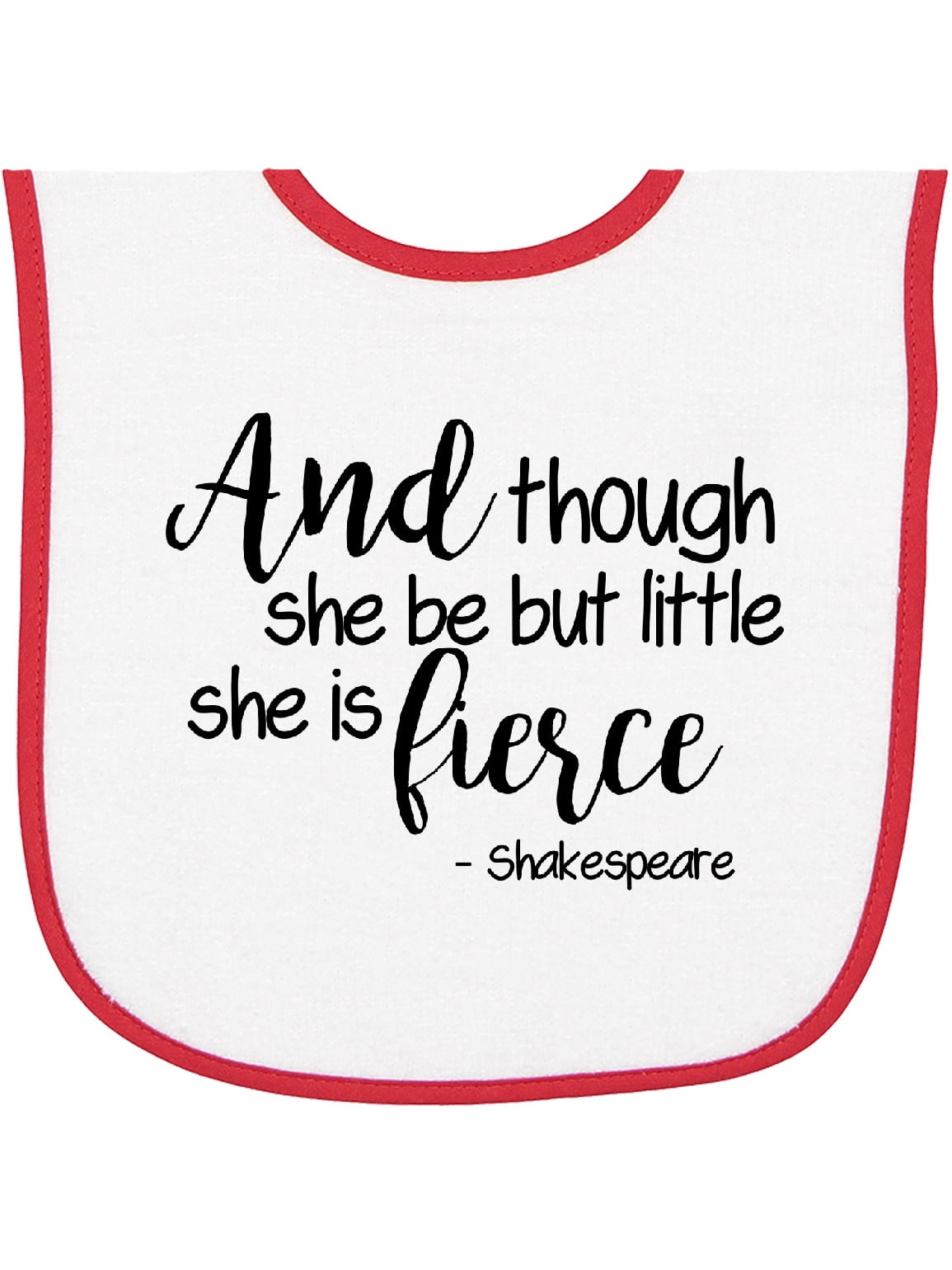 Inktastic Though She Be but Little She is Fierce Quote Shakespeare Baby ...