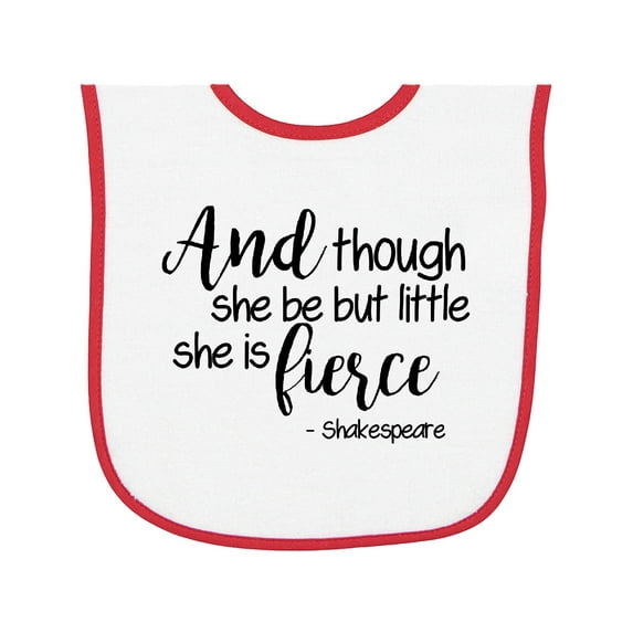 Inktastic Though She Be but Little She is Fierce Quote Shakespeare Baby ...