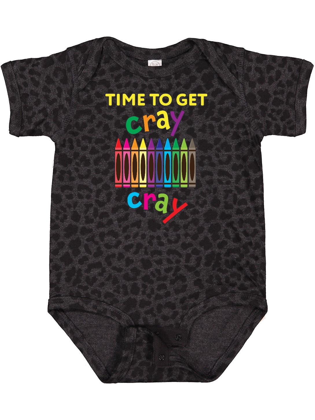 Inktastic Time to Get Cray Cray Crayons Humor Boys or Girls Baby ...