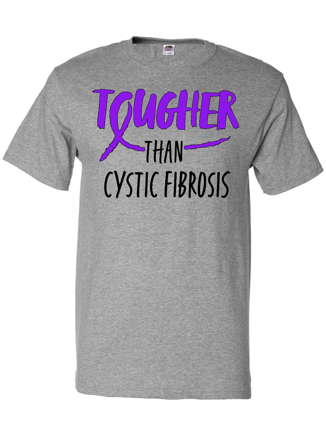 Inktastic Tougher than Cystic Fibrosis T-Shirt - Walmart.com