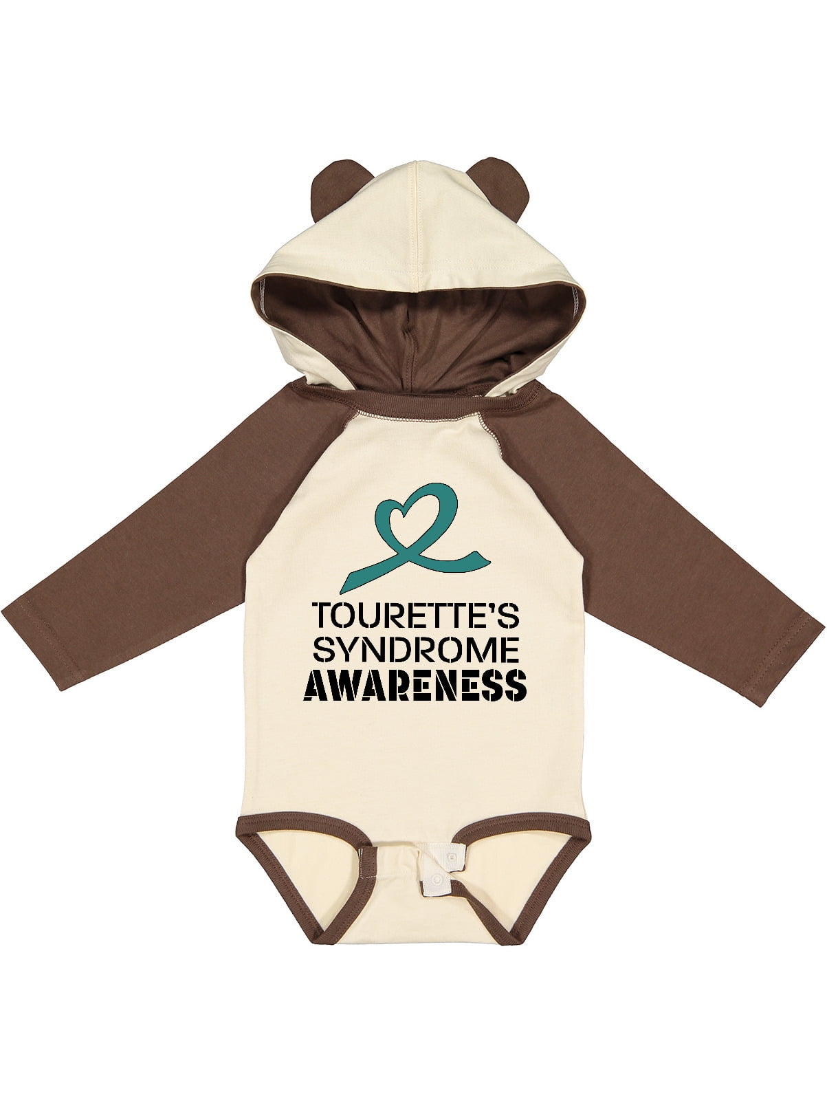 Inktastic Tourettes Syndrome Awareness- teal ribbon Boys or Girls Long ...