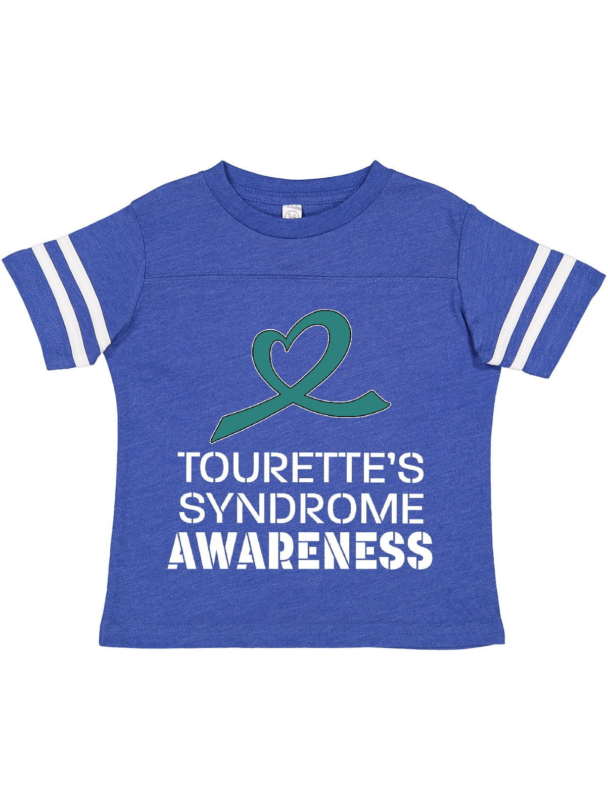 Inktastic Tourettes Syndrome Awareness- teal ribbon Boys or Girls ...