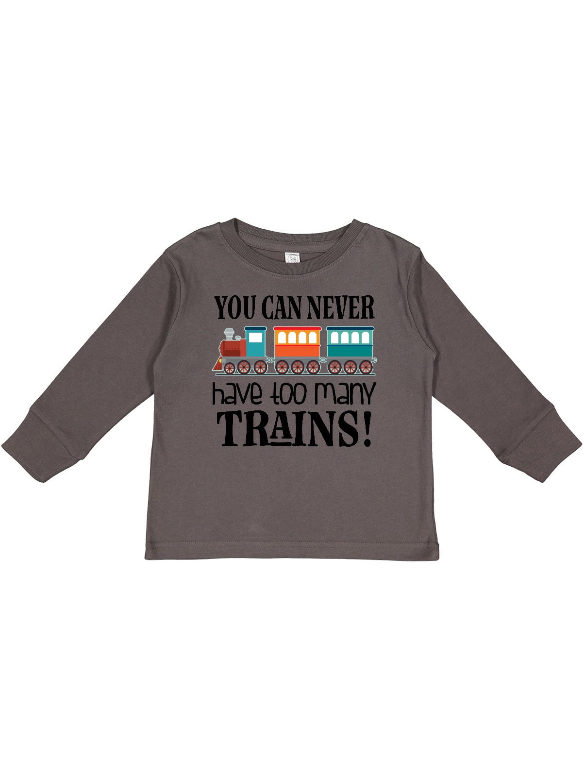 Inktastic Toy Train Never Have Too Many Trains Boys or Girls Long ...