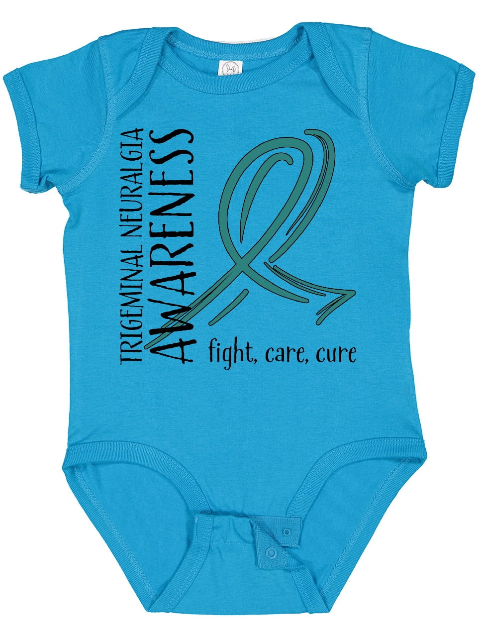 Inktastic Trigeminal Neuralgia Awareness Fight Care Cure Boys or Girls Baby Bodysuit - Walmart.com