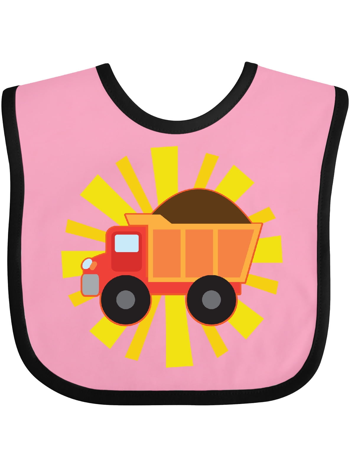 Inktastic Truck Construction Boys Boys or Girls Baby Bib - Walmart.com