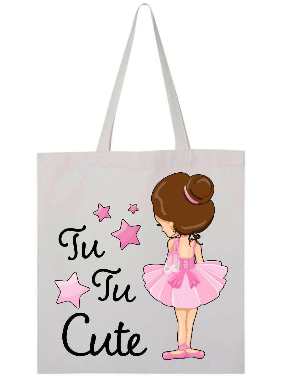 Inktastic Tu Tu Cute- Ballerina Tote Bag - Walmart.com