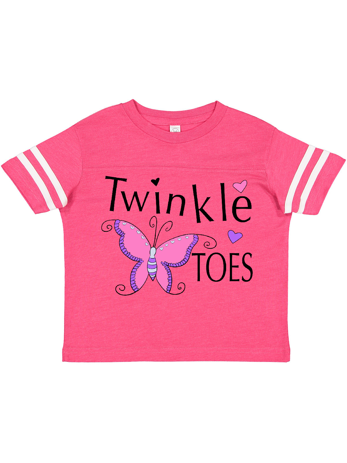 Inktastic Twinkle Toes pretty butterfly Girls Toddler T-Shirt - Walmart.com