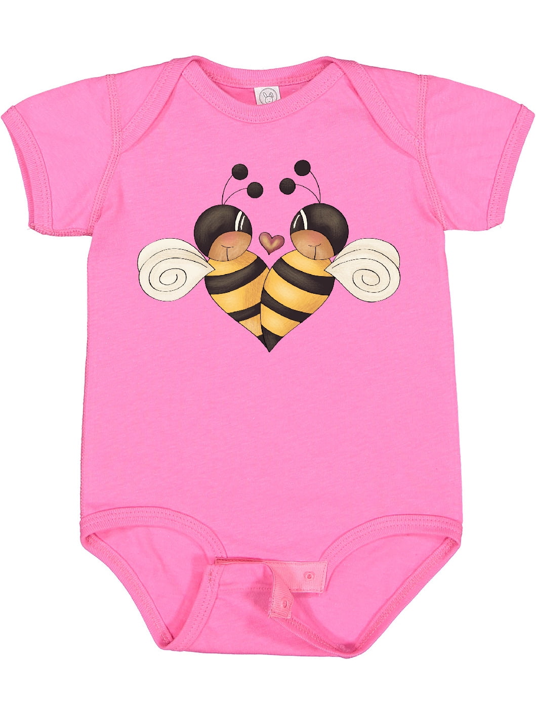 Inktastic Valentine's Day Bumble Bees Boys Baby Bodysuit - Walmart.com