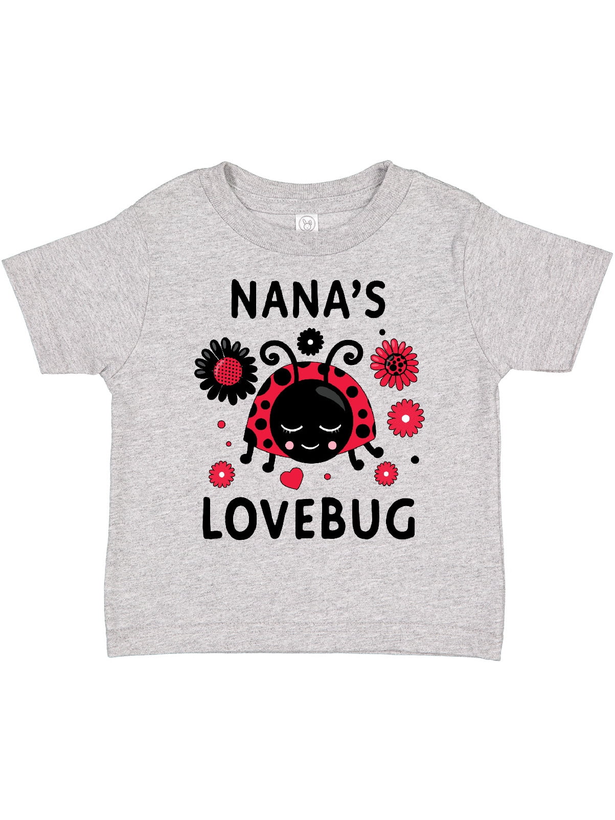 Inktastic Valentine's Day Nana's Lovebug Boys or Girls Toddler T-Shirt - Walmart.com